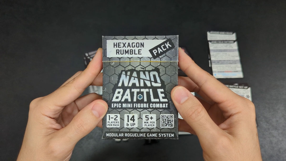 Let's Unbox A Hexagon Rumble Pack! - Nano Battle